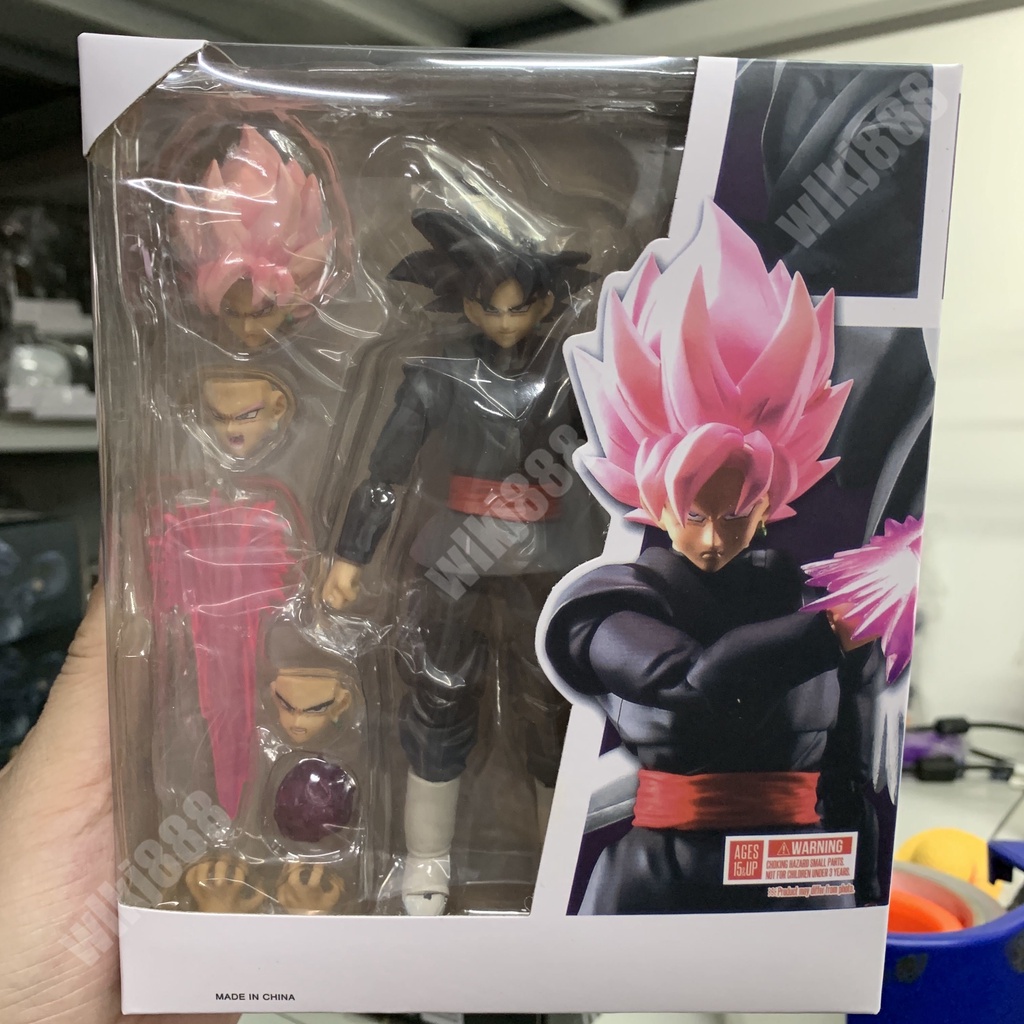 SHF Vegetto Vegeta Bulma Dragon Ball Goku Ssj4 Gogeta Master Roshi Trunks Action Figure 16cm ...