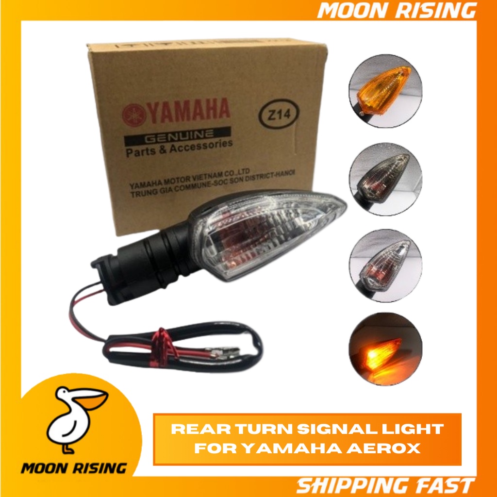MOTORCYCLE REAR TURN SIGNAL LIGHT FOR YAMAHA AEROX | Shopee Philippines
