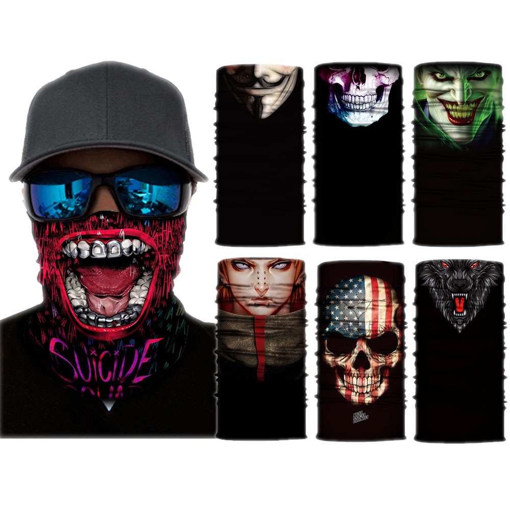 Sport Anti Dust UV Buff Bandana Head Scarf Motorcycle Bicycle Fishing ...