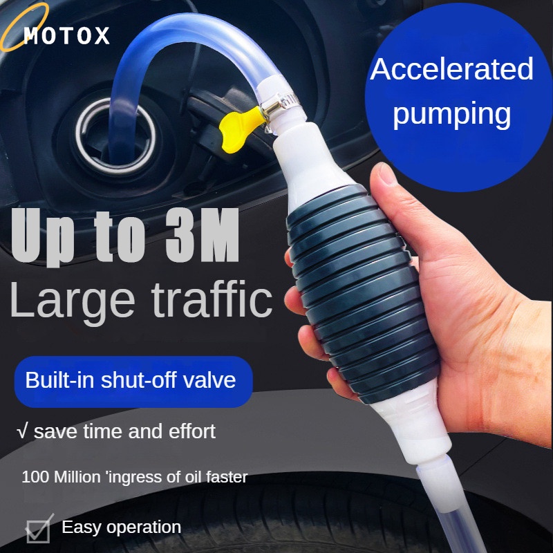 3M Car Fuel Tank Sucker Oil Transfer Car Fuel Pump Petrol Diesel Liquid ...