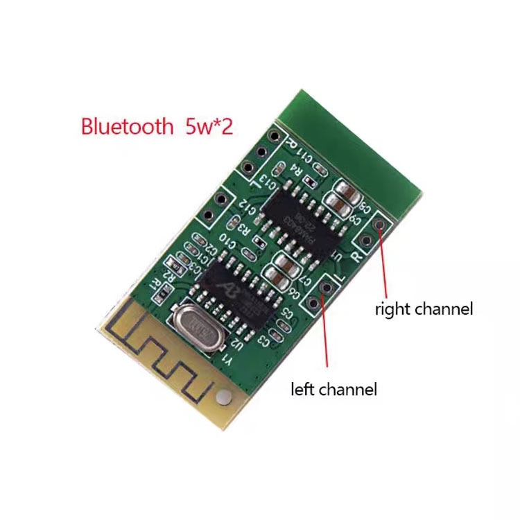 Gold -82C mini Bluetooth digital power amplifier PAM8403 audio ...