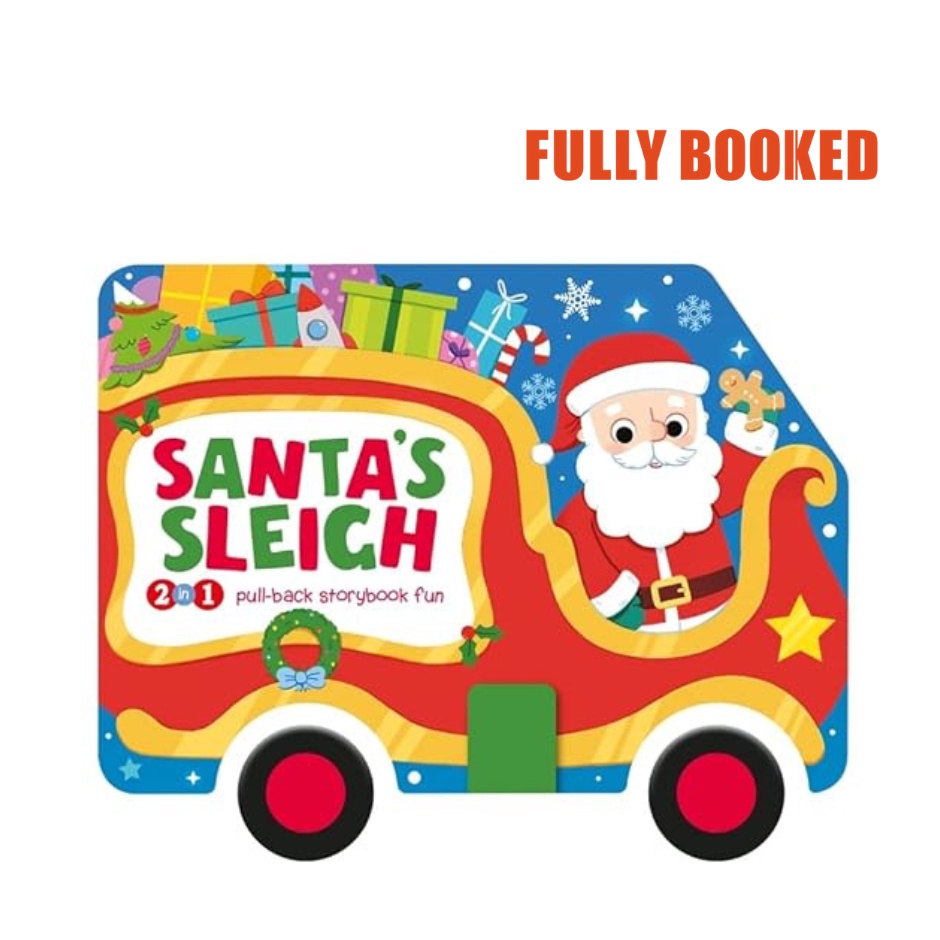 Santa's Sleigh: Pull-Back Books (Board Book) by Igloo Books | Shopee ...