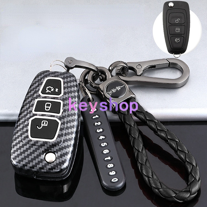 Ford Ranger C-Max S-Max Fashion ABS Car Key Case Cover For Ford Ranger ...