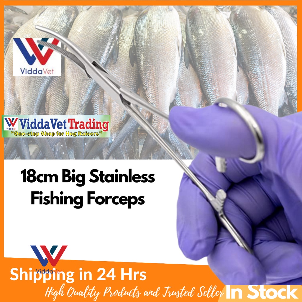 18 cm straight Hemostatic Forceps Big Stainless Veterinary Surgical ...