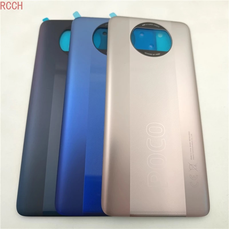 Orginal For Xiaomi POCO X3 Pro M2102J20SG Battery Cover Back Panel Rear ...