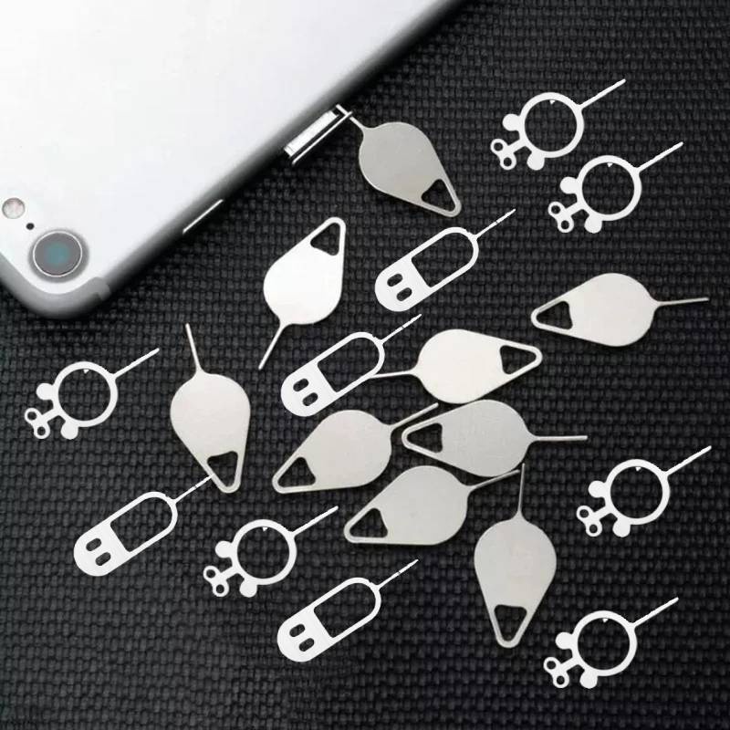 Sim Card Tray Removal Eject Pin Key Tool Stainless Steel Needle For ...