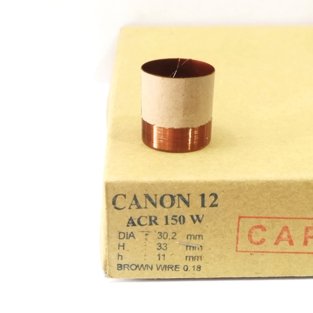 Spool Loudspeaker 12 inch Canon ACR 150W | Shopee Philippines