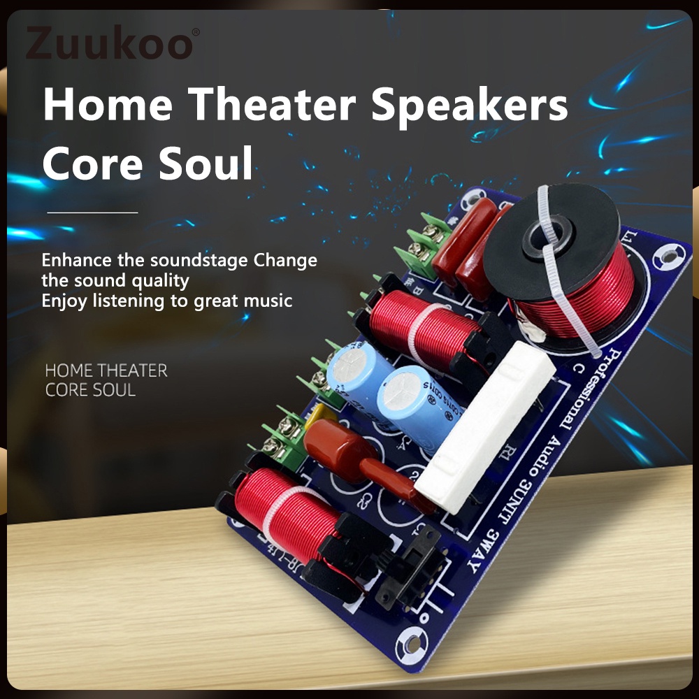 Treble Midrange Bass 3-Way 250W 850/5200Hz Frequency Divider Speaker Crossover | Shopee Philippines
