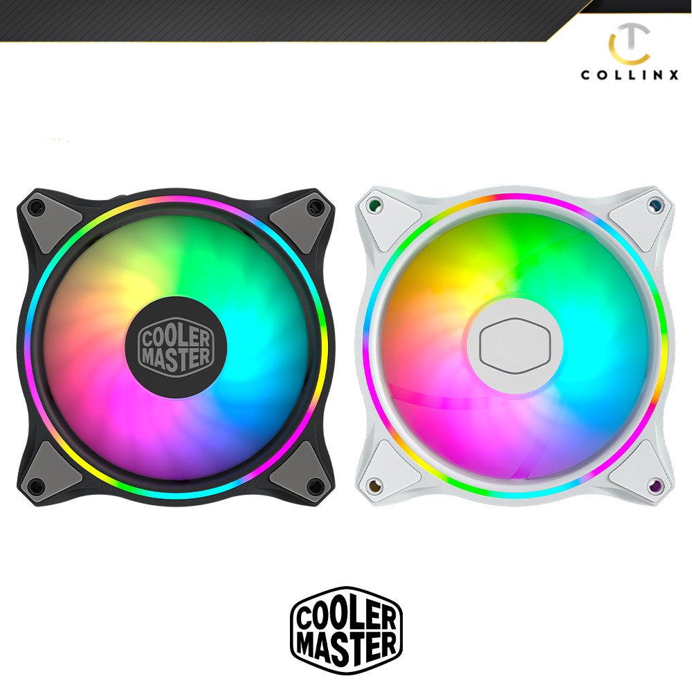 COOLERMASTER MF120 HALO RGB CASE FANS | Dual Loop Addressable Gen 2 RGB ...