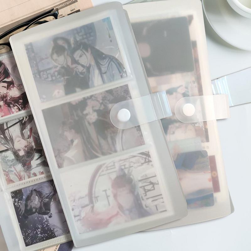 84 Pockets Frosted Photo Album l Photocards Postcard Storage Book 3inch ...