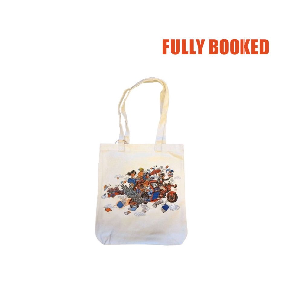 Fully Booked Artist Tote Bag (Book Tricycle) | Shopee Philippines Fully Booked Artist Tote Bag (Book Tricycle) | Shopee Philippines