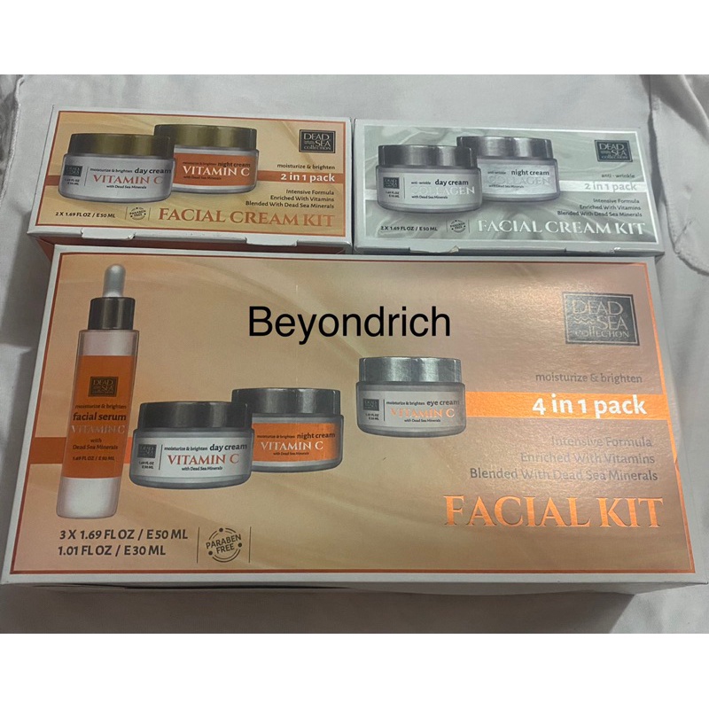 ♟dead Sea Collection Vitamin C Day And Night Cream Hyaluronic Acid Anti