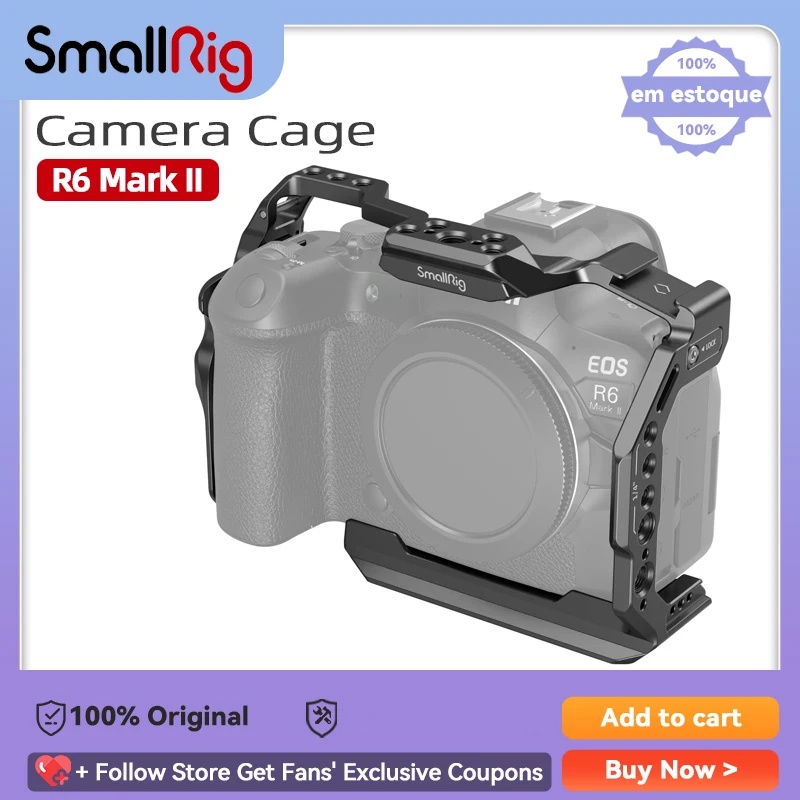 SmallRig Cage for Canon EOS R6 Mark II 4159 | Shopee Philippines