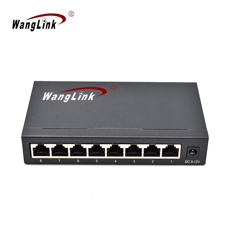 Wanglink 8-port 1000M Gigabit switch 8-port router Network cable ...