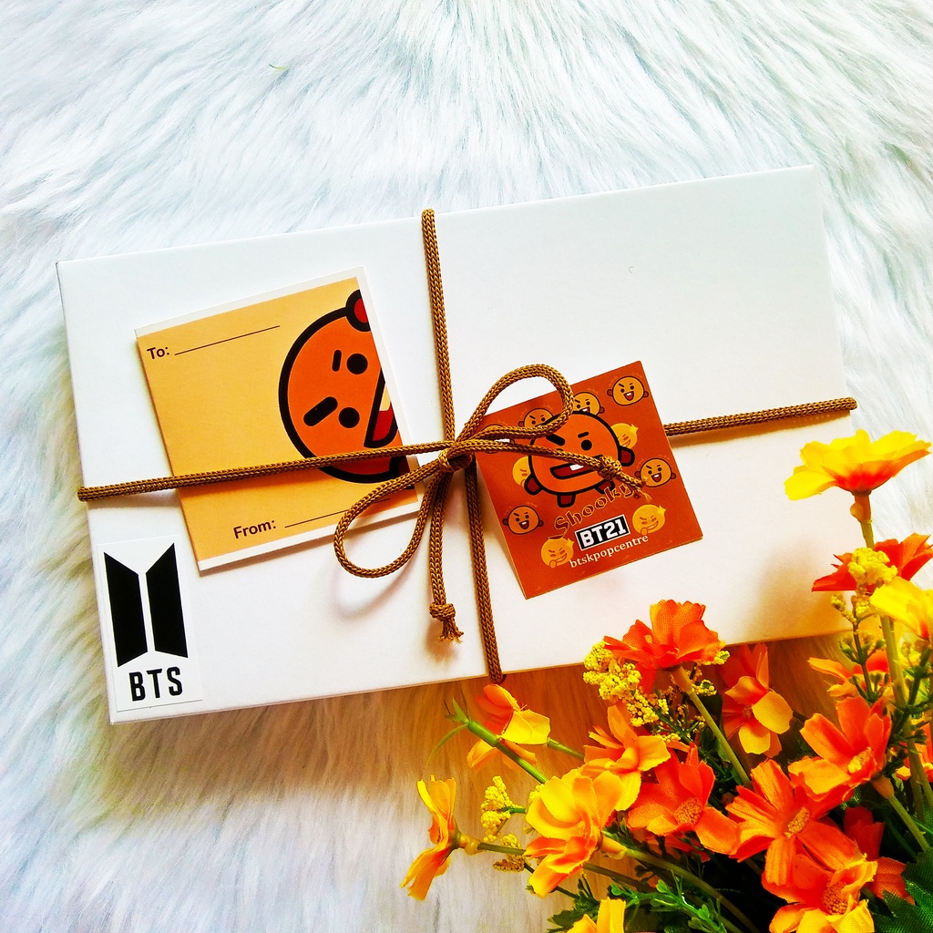 【hot sale】 BTS ][BT21 Min Yoongi Suga Shooky Enhanced Mini Gift Boxes ...
