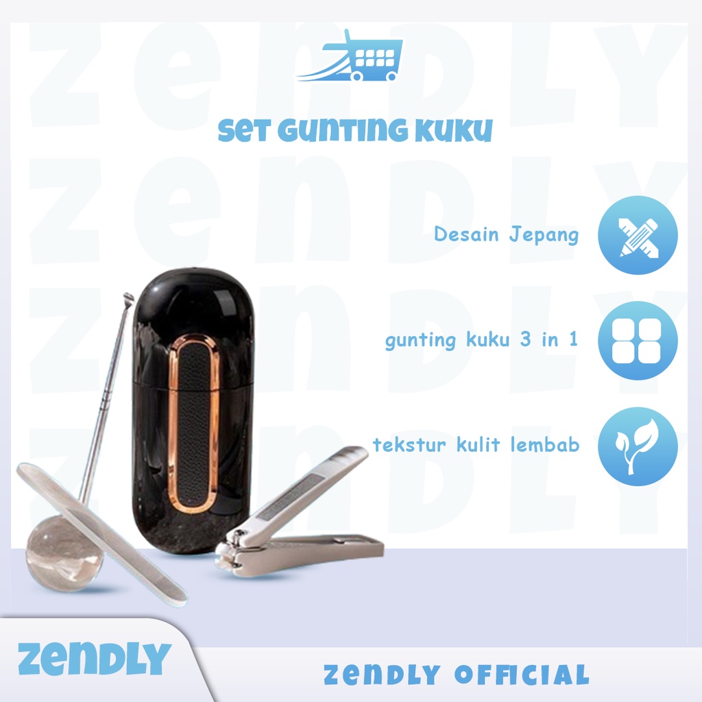 Zendly 3in1 Japanese craft design light luxury design anti-splash nail ...