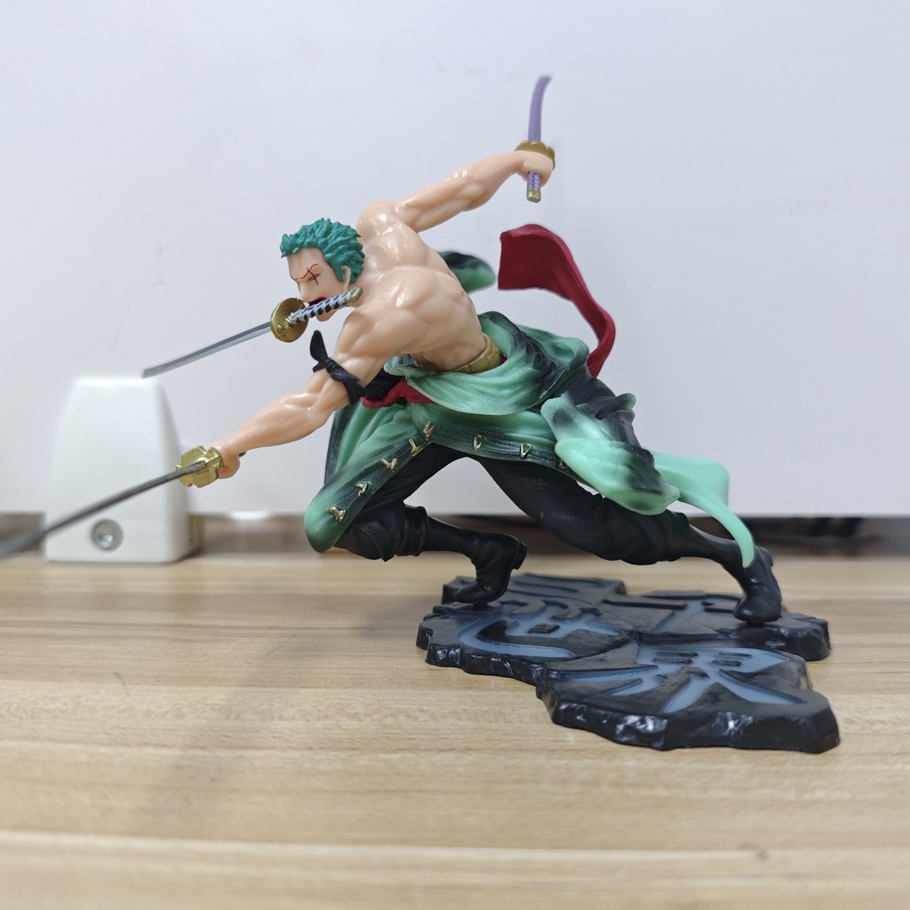 One Piece Zoro Roronoa Zoro Action Figure NIka Luffy Anime Figures ...