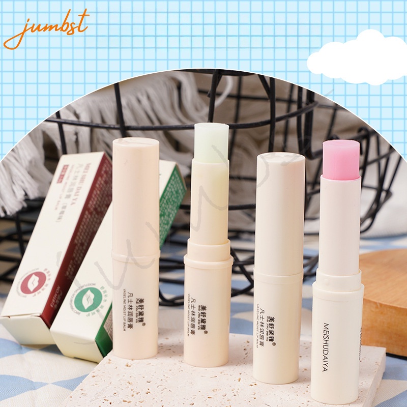 Vaseline Lip Care Lip Balm Moisturizing Compact Dry Cracking Lip Wrinkling Magic Lipstick ...