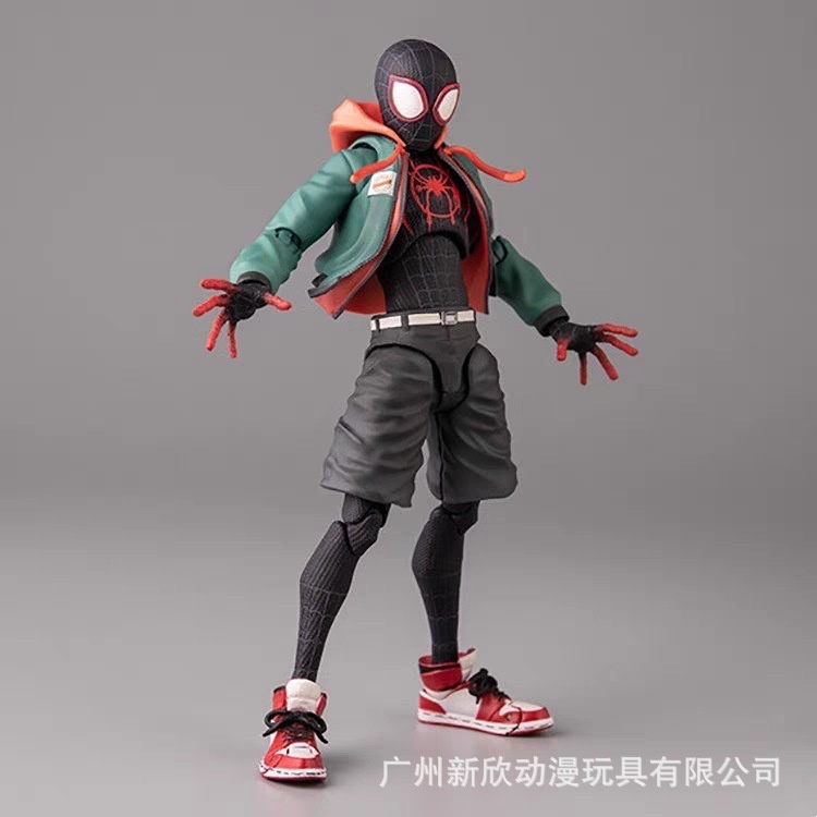Marvel SHF Spider-Man Parallel Universe 2 Horizontal Universe Miles ...