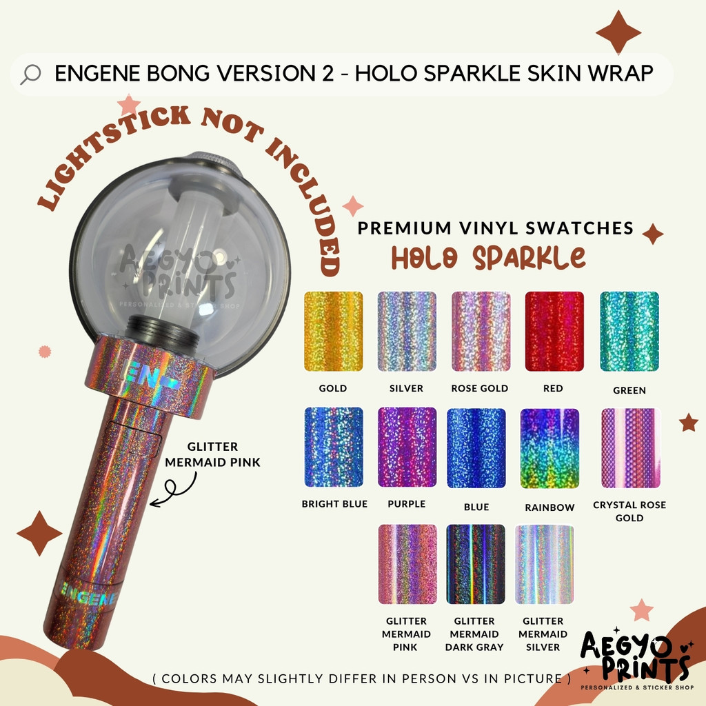 ENGENE BONG V2 - HOLO SPARKLE SKIN WRAP FAN-MADE Decal Sticker by ...