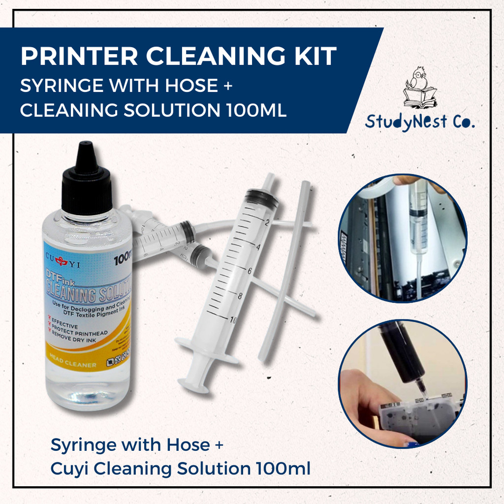 SNCo. | Printer Cleaning Kit - Syringe with Hose + Cuyi Cleaning ...