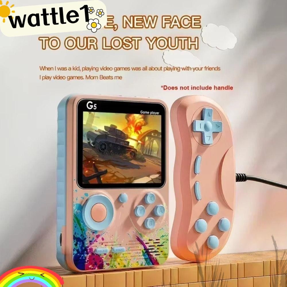 WTTLE G5 Game Console, Handheld with 500 Classic Games Kids Adults Gift ...
