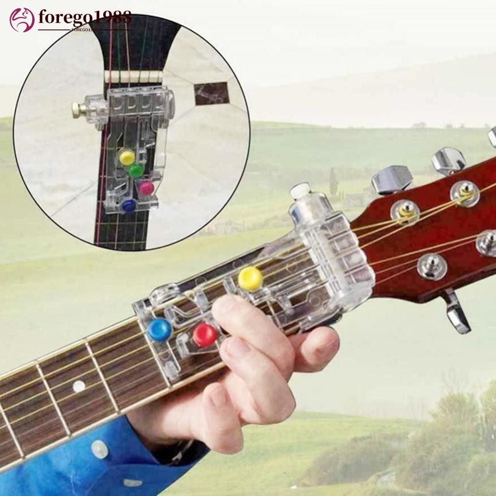 FOREGO1988 Guitar Beginner Trainer Guitar Chord Learning Tool Guitar ...
