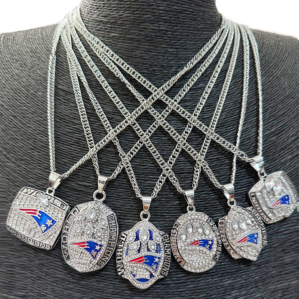 New England Patriot Champion Necklace Pendant | Shopee Philippines