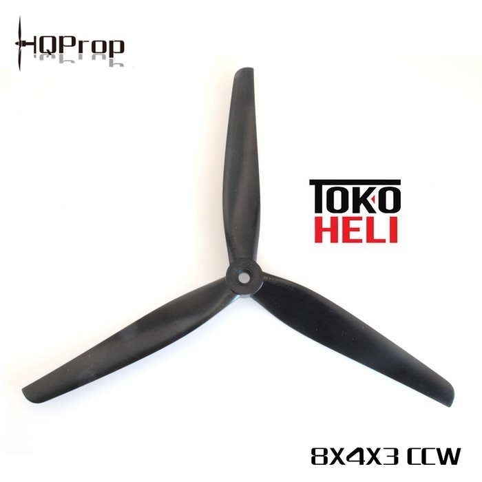 HQProp Macro Quad Prop 8X4X3 CCW Black Glass Fiber Nylon | Shopee ...