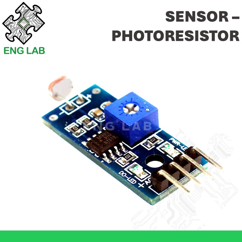 ENGLAB★4Pins Ambient Optical Light Sensor Module Photoresistor Light ...