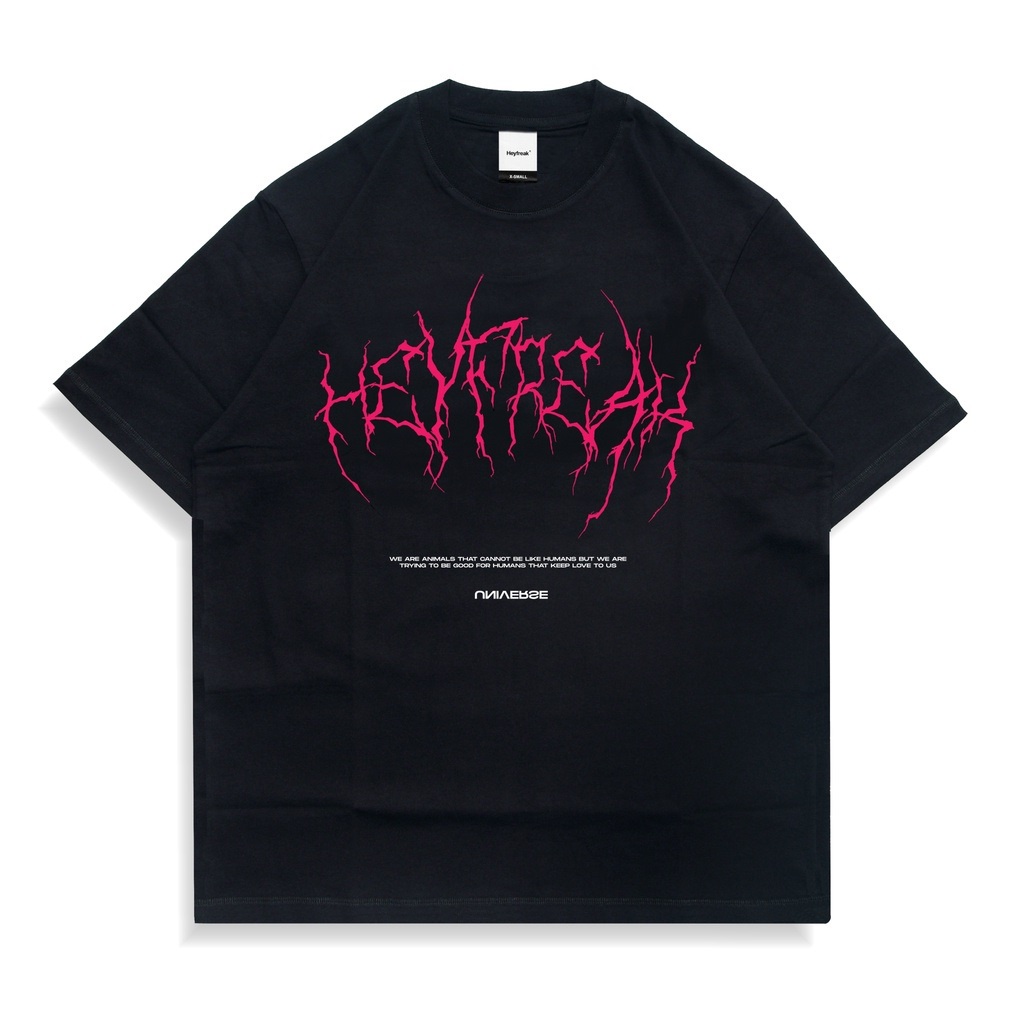 Heyfreak T-shirt Oversize Heavy V1 Black | Shopee Philippines