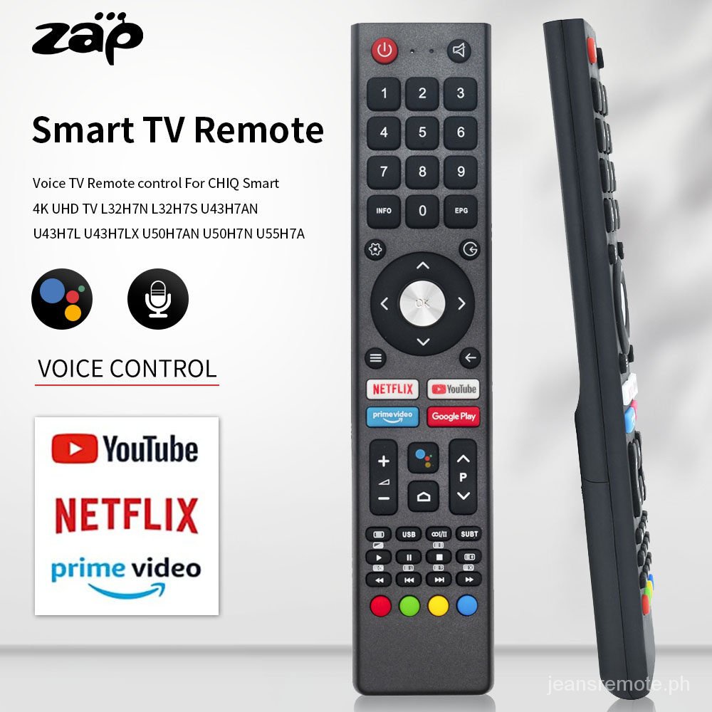 CHiQ [u50h7k] 4K UHD Android smart TV 50 inch voice control Dolby TV ...