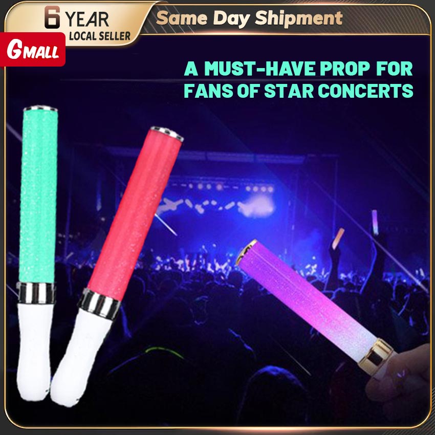 【Fast Delivery】 15 Colors Change LED Glow Celebration Home Light Stick ...