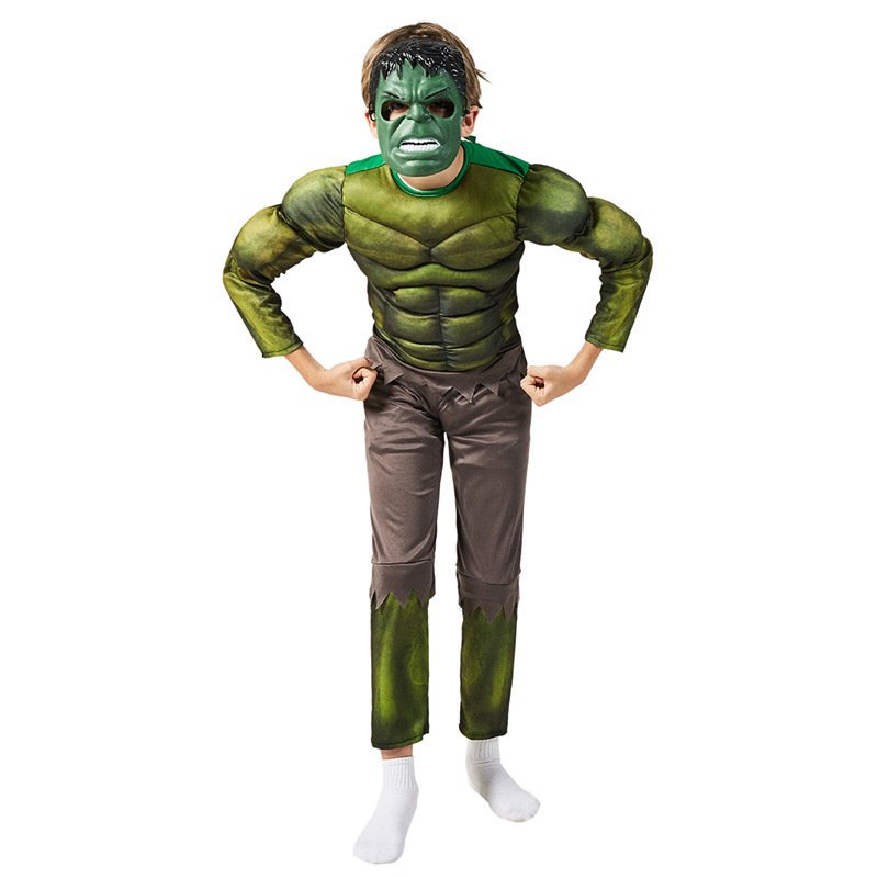 Hulk Robert Bruce Banner cosplay Children's Superhero Halloween Party ...