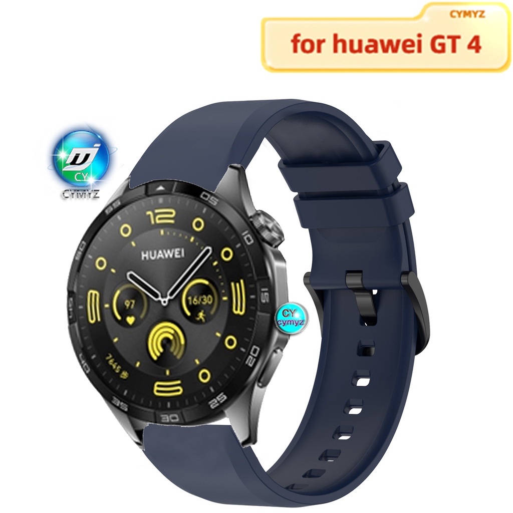 For Huawei Watch Gt4 Gt 4 Strap Watchband Silicone Strap Replacement ...