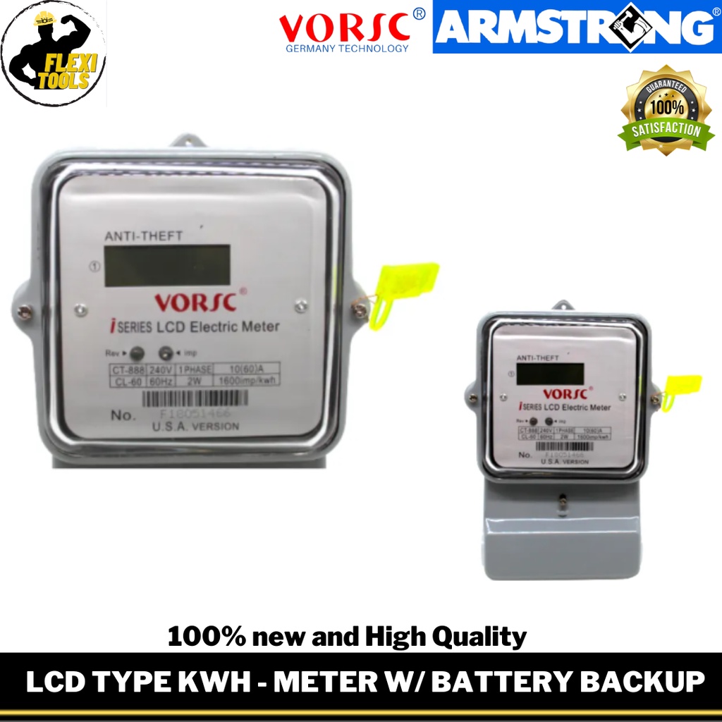 VORSC Izuki Submeter w/ ERC Seal 240V 10(60)Amp Electronic Type ...