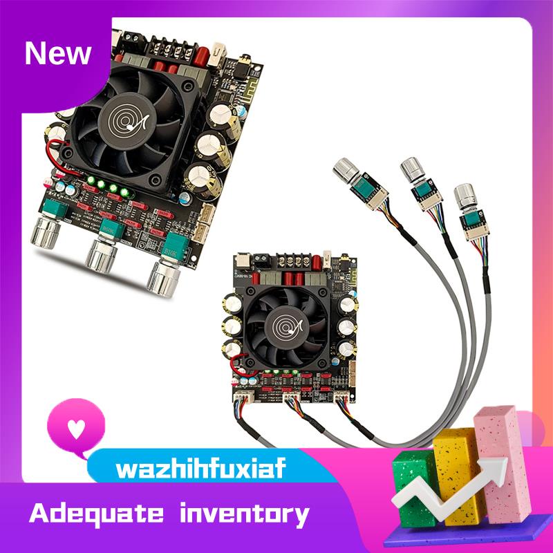 wazhihfuxiaf ZK-3002T Bluetooth Digital Power Amplifier Board 300WX2 2. ...