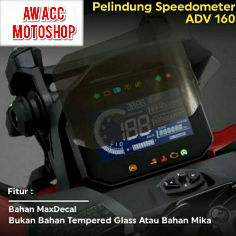 Transparent ADV 160 speedometer anti-scratch sticker | Shopee Philippines