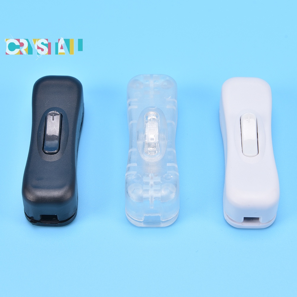 Crystal- 2Pcs Button switch interruptor 304 Table/Desk Lamp Dimmer ...