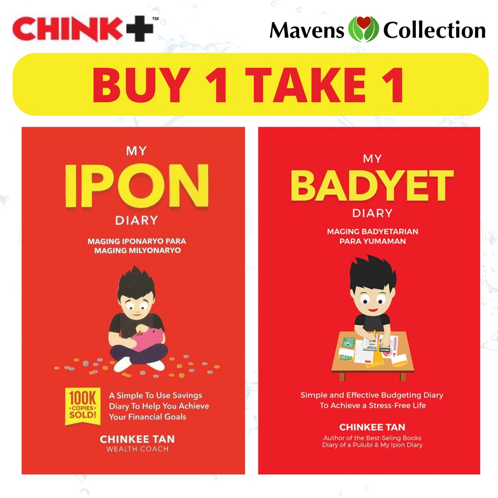 (Buy 1 Take 1) CHINKEE TAN books ( My Ipon Diary + My Badyet Diary ) Buy 1 Take 1 Promo | Shopee ...