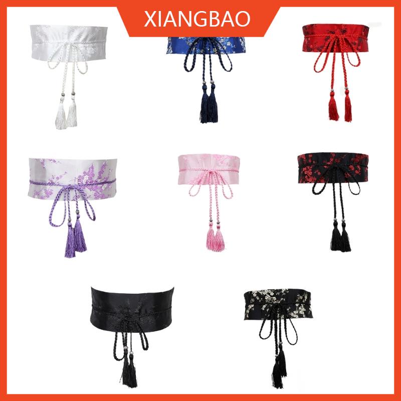 xiangbao Vintage Hanfu Girdle Belt Chinese Elegant Tie Belt for Wrap ...