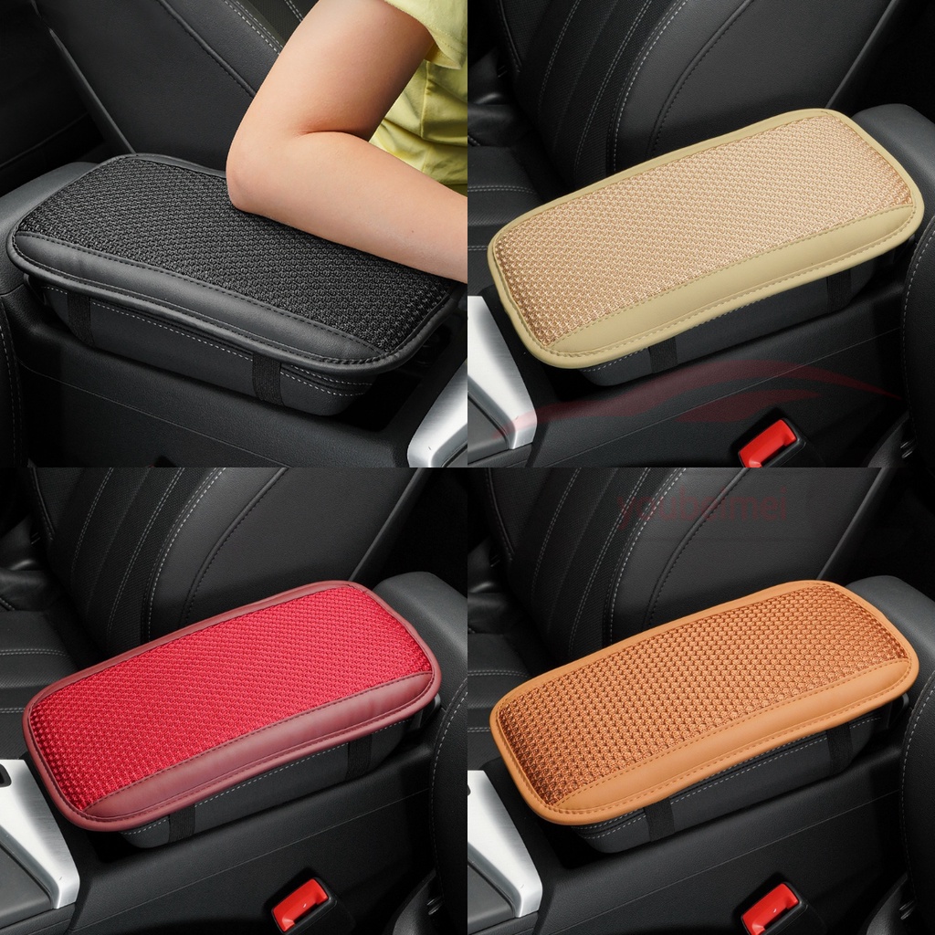 Universal Car Armrest Mat Non Slip Car Center Console Cushion Universal ...
