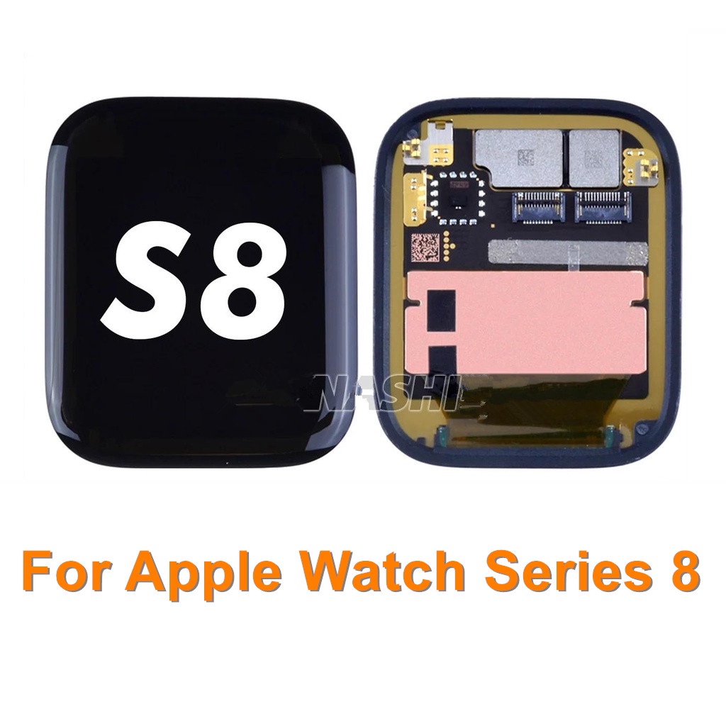 For iwatch Watch Series 8 LCD Display Touch Panel Screen Assembly 41mm ...