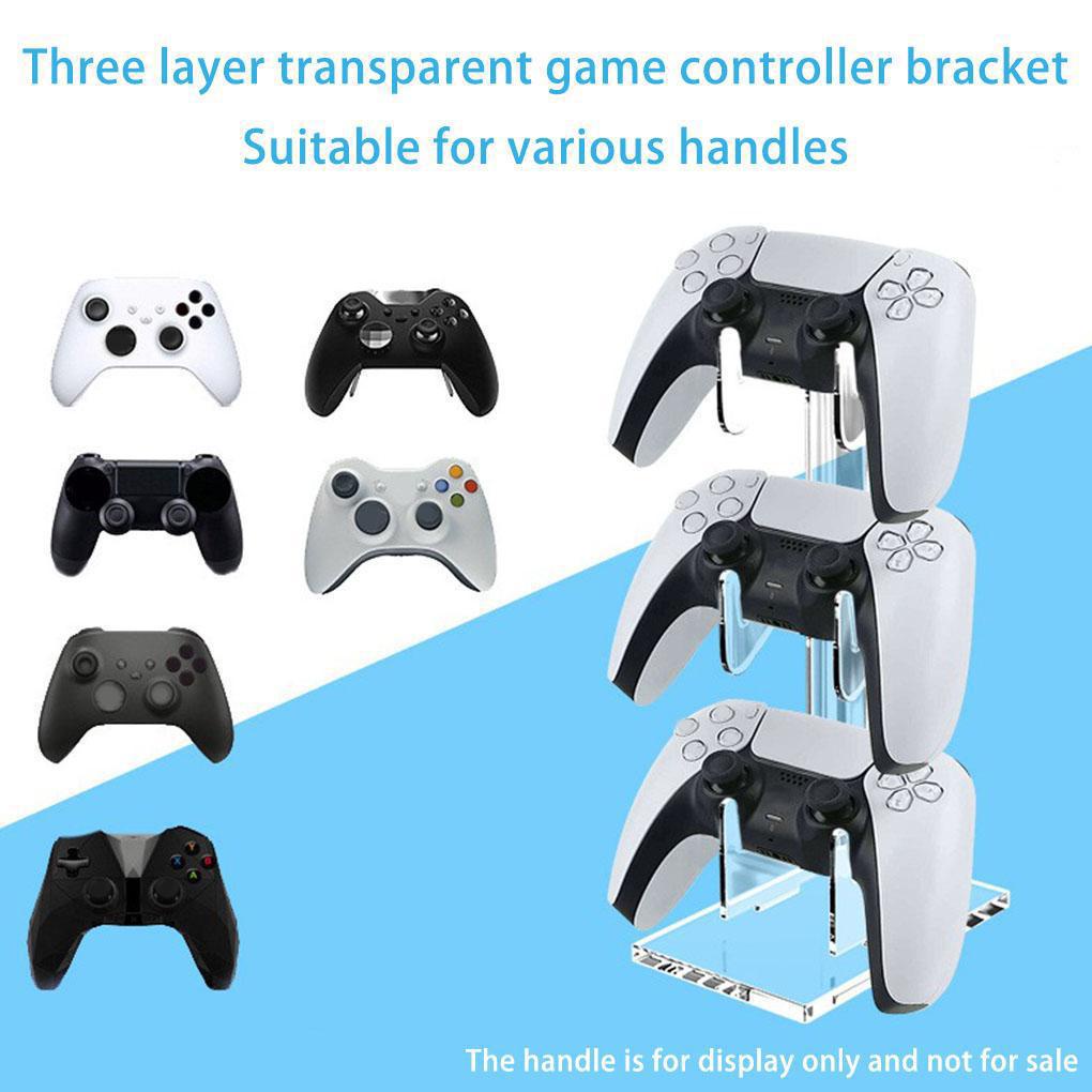3 Tier Controller Holder Display Stand Ornament Gamepad Storage ...