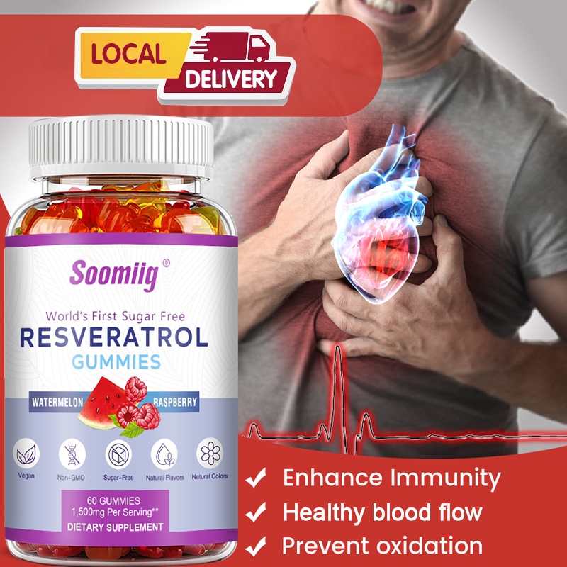 Resveratrol Gummies to Support Digestive and Immune Health ...