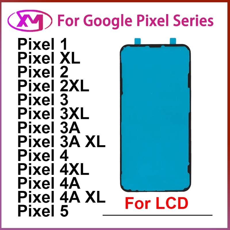 Adhesive Sticker For Google Pixel 1 2 3 3A 4 4A XL 5A 5 2XL 3axl 3xl ...