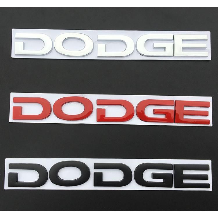 DODGE letter sticker Caliber Charger JCUV RAM Caravan Durango Avenger ...