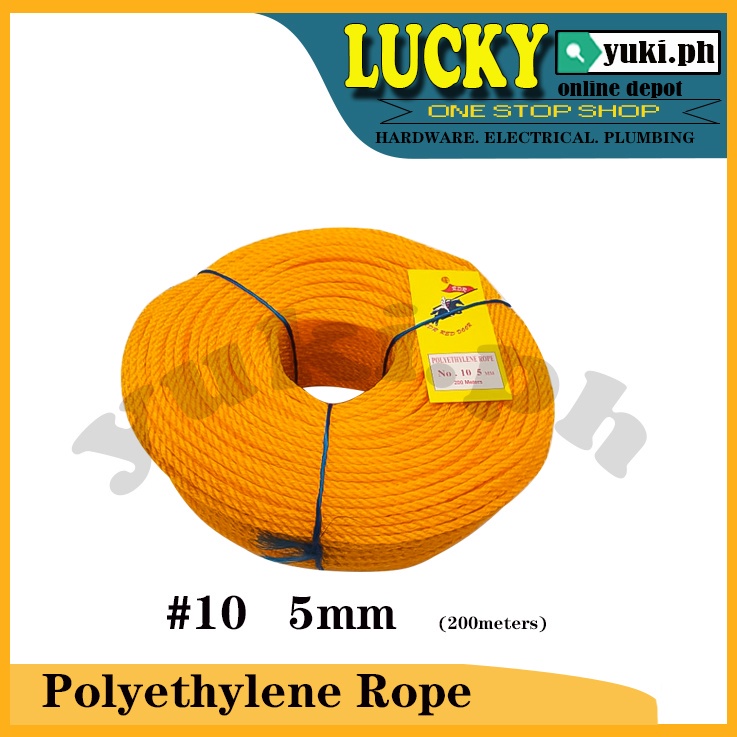 ♟HIGH QUALITY POLYETHYLENE ROPE/NYLON ROPE (200METERS) SOLD PER ROLL ...