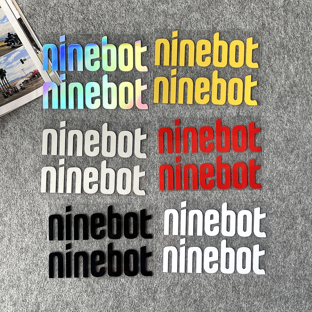 Ninebot Logo Reflective Ninebot Logo Sticker Motorcycle Body Strip