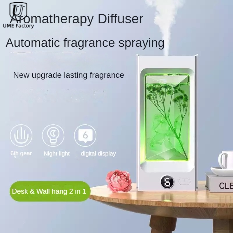Automatic Air Freshener Spray Dry Flower Decoration toilet essential ...